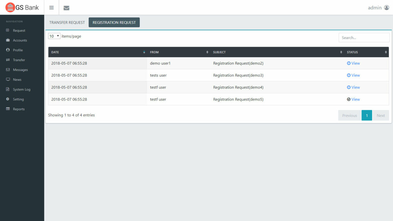 Transaction Banking Software | GegoSoft Technologies