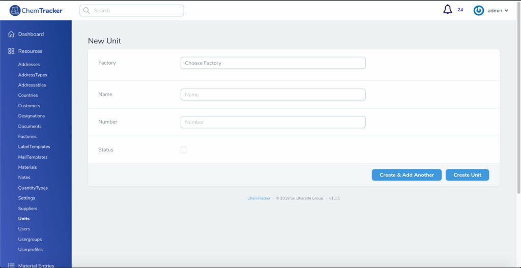 ChemTracker Web Based Chemical Inventory Tracking, Labeling Software
