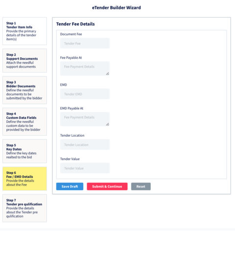 E-Tender Software | Cloud Based Tender Management System