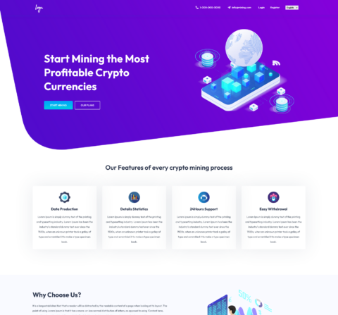 Mining-HYIP Template - Gegosoft Technologies
