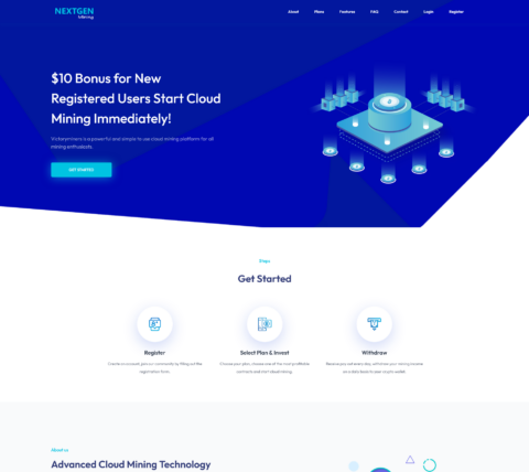 NEXTGEN-Mining - HYIP Template - Gegosoft Technologies